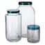 Cole-Parmer® Safety Coated Sample Jars, Clear Glass from Cole-Parmer China