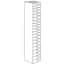 Cole-Parmer® Essentials Upright Freezer Racks for 100-Place Slide Boxes ...